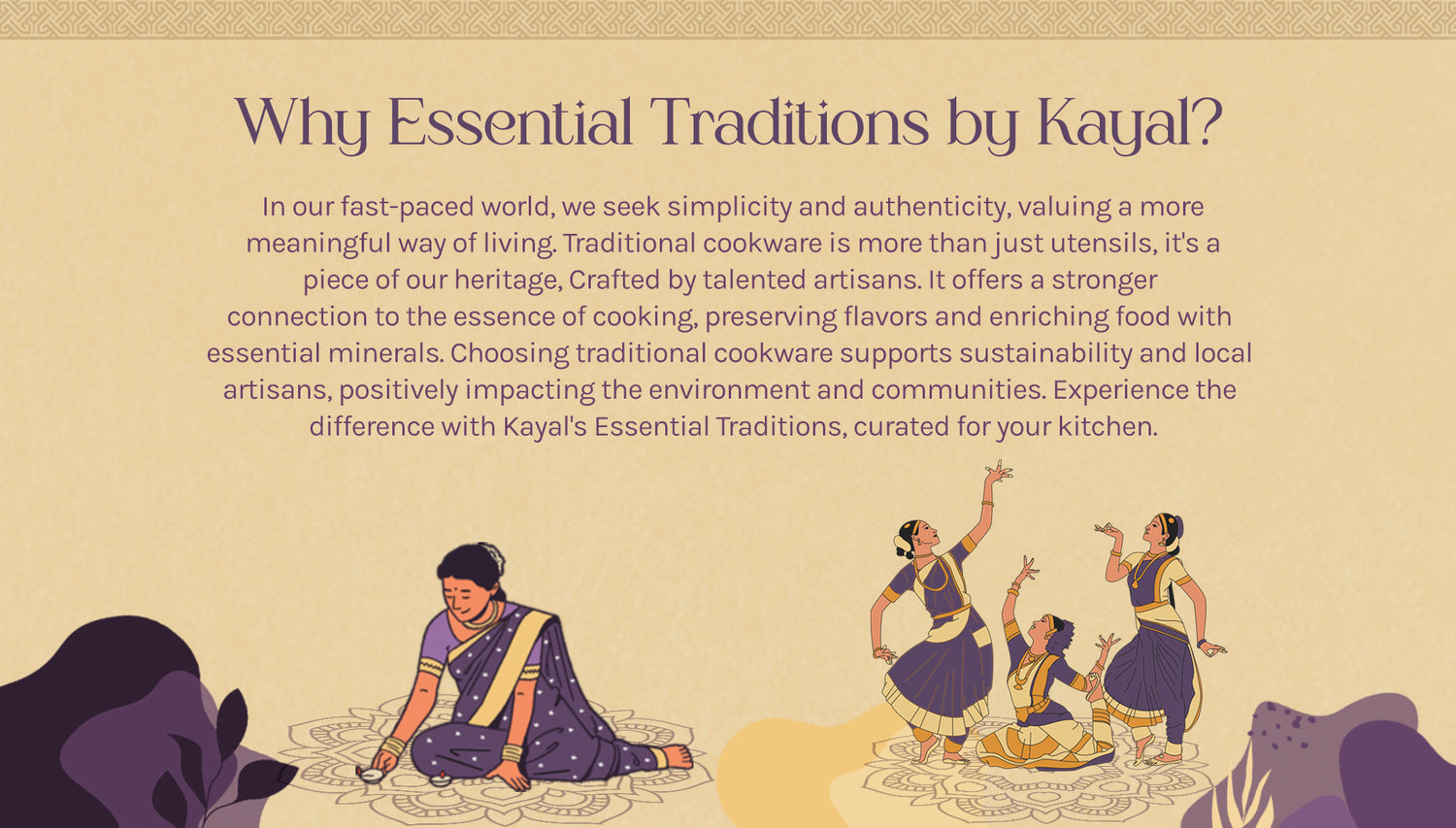 Traditional Cookware & Kitchenware - Essential Traditions by Kayal