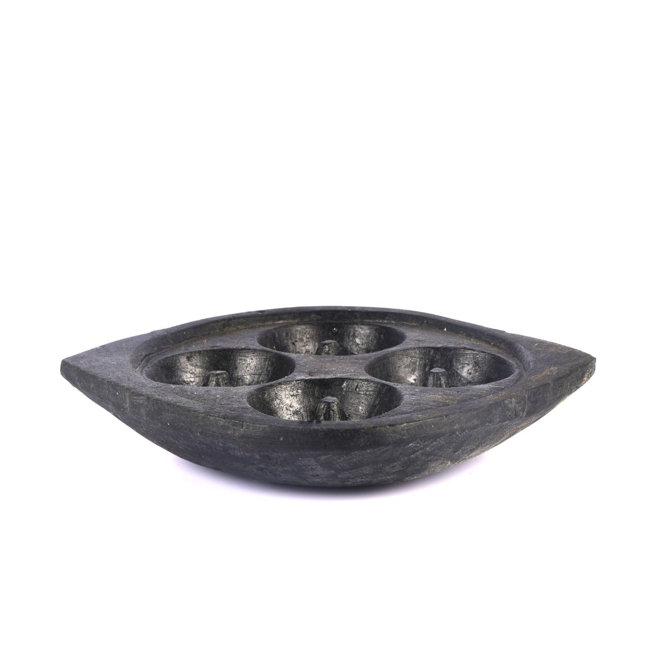 Buy Soapstone Conical Paniyaram Kal | Natural Stone Paniyaram Pan for ...